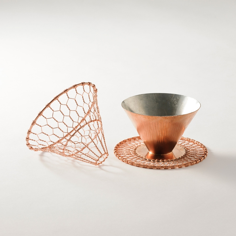 Coffee dripper – Copper | Kanaamitsuji – Kyoto, Japan